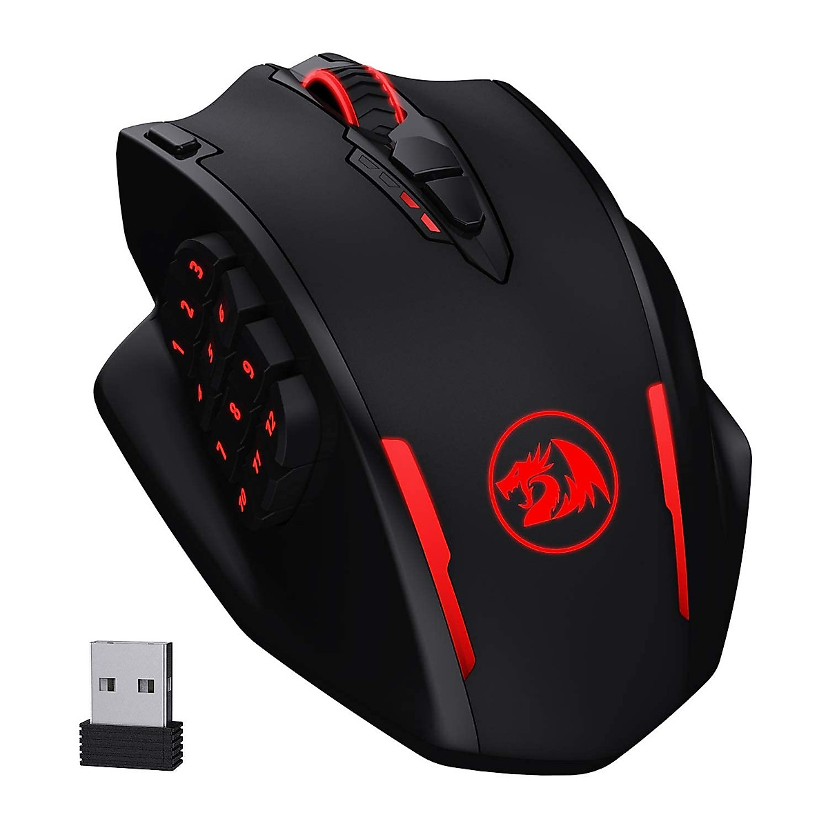 Redragon K617 60% RGB Keyboard M913 Gaming Mouse Bundle
