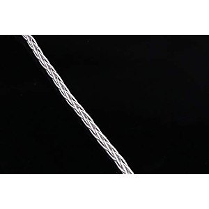 Youkamoo [ 3.5mm Balanced Right Angle ] 3.5mm Male to 2.5mm Female 8 Core Silver Plated Headphone Earphone Audio Adapter Cable 3.5mm Balanced to 2.5mm Balanced Female