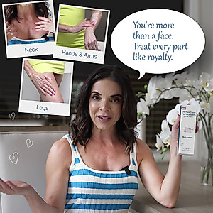 Crepe Firming Advanced Cream - European Hi-tech Skin care - Hyaluronic Acid in the 50-3000 kDa Molecular Spectrum - Tightening & Lifting Collagen Repair Treatment - Best for Body, Face and Neck 7.5 oz