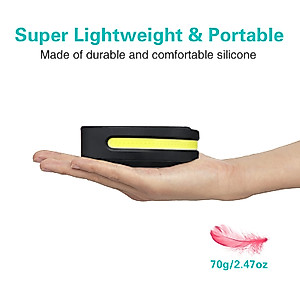 SEVENKA Original 2 Rechargeable Headlamps, Bright LED Headlamp Flashlight, 1000 Lumen 230° Wide Beam&Spot Light, Sensor Mode, 2.4oz Lightweight Head Lamp for Camping,Running, Hard Hat Headlight