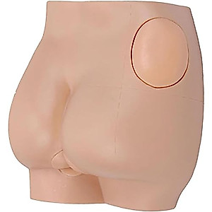 PHOLK Hip Injection Training Simulator, Buttock Muscle Injection Practice Model for Medical Students Or Nurses Teaching Model, IV Practice Start Kit Skin