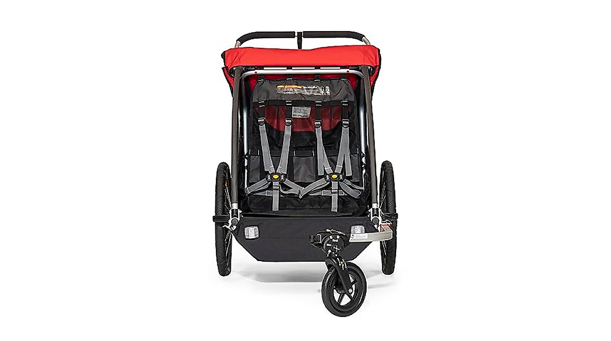 Burley Honey Bee: 2 Seat Kids Bike Trailer & Stroller