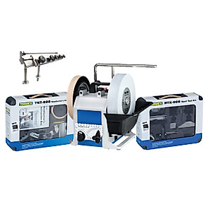 Tormek T-8 Ultimate Kit (Tormek T-8 Original + Tormek HTK-806 Hand Tool Kit + Tormek TNT-808 Woodturner's Kit + SVH-320 Planer Blade Attachment) The Ultimate Tool Sharpener (US Version)