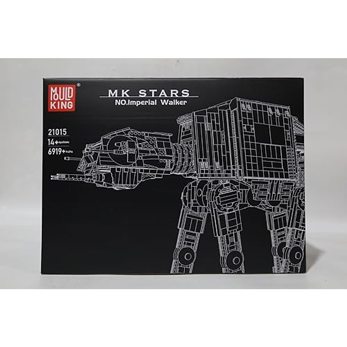 Mould King 21015 Star Plan Toy MOC Movie Game 6919+ PCS Scale Motorized Walking Imperial Interior Walker Electric UCS All-Terrain Panzer Transport