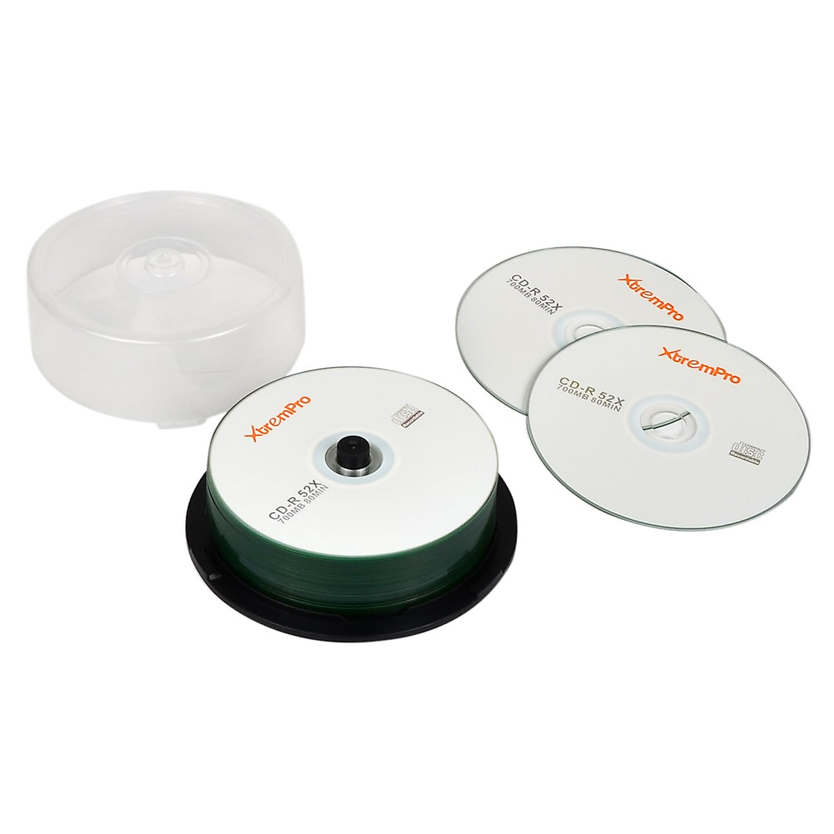 XtremPro CD-R 52X 700MB 80Min 100 Pack CD Blank Discs in Spindle (11039)