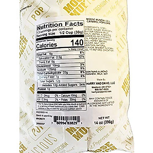 Harry And David Moose Munch Premium Popcorn 14 Oz! Classic Caramel Flavored Popcorn! Delicious Tasty Sweet Popcorn Snack! The Best Popcorn On The Planet! (Caramel)