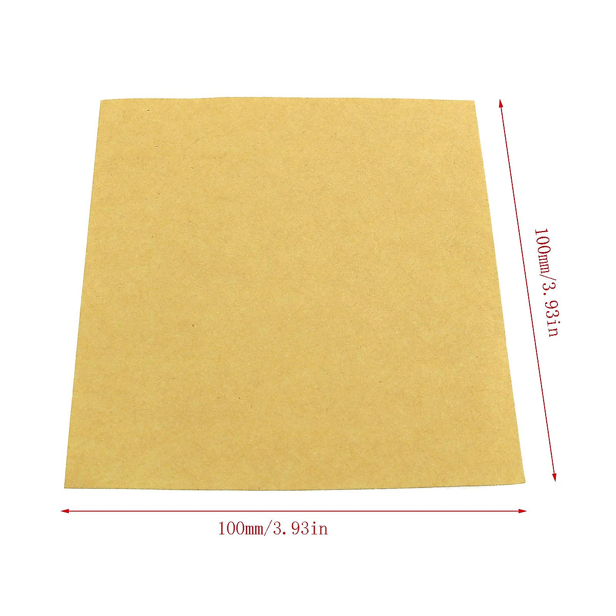 E-outstanding 200pcs 10X10cm Pre-Cut Cookie Baking Sheets Greaseproof Paper Unbleached Parchment Paper Baking Tools & Accessories