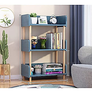 CXDTBH Simple Floor-to-Ceiling Bookshelf Simple Living Room Multi-Layer Shelving Shelf Saving Space Primary School ( Color : E , Size : 40*80cm )