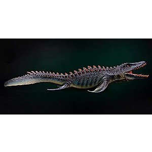 Gemini& Genius Dinosaur Toys Mosasaurus with Movable Jaw Large Sea Monster Dinosaur Ocean Shark Figure Toys Collection or Gift for Kids