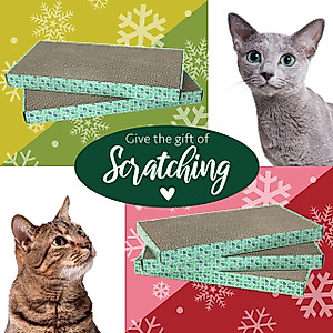 Kitty City Corrugate Cat Scratch Pad, Cat Non-Stick Litter Scoop, Cat Litter Mats, Cat Litter Box Kit