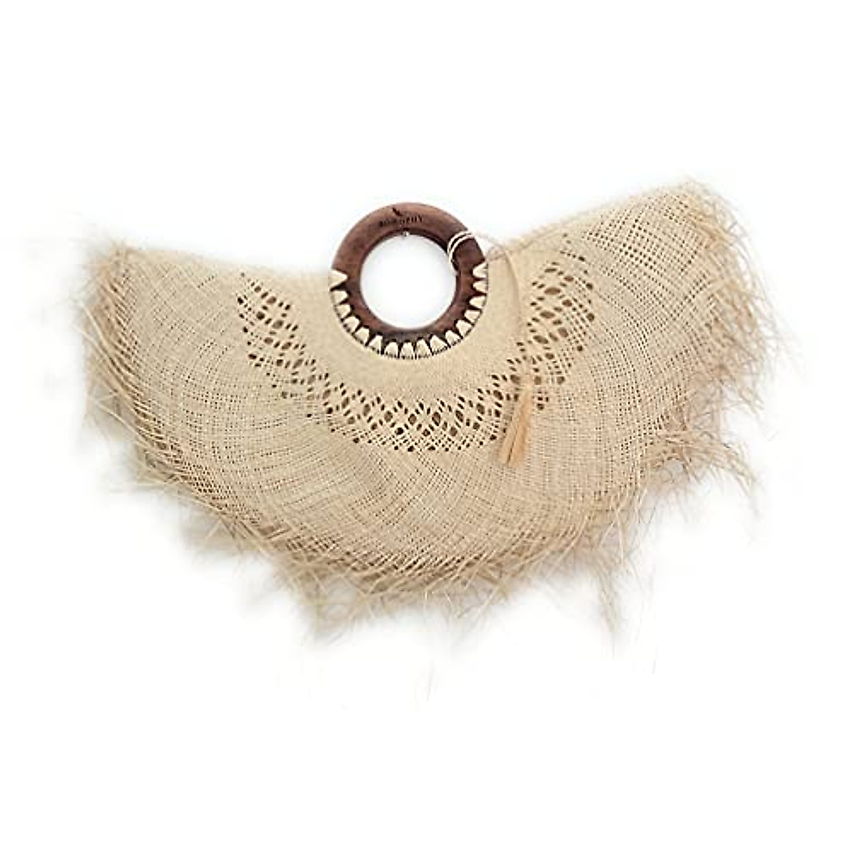 BOHOPHY Toquilla Straw bag with Tassel, Straw Tote Bags, Beach Handbag, Beach Totes for Women, bolsas de verano