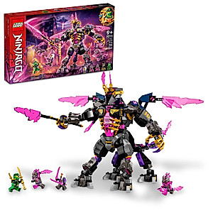 LEGO NINJAGO The Crystal King Set, 71772 Battle Toy for Kids with Posable Centaur Action Figure and Lloyd Minifigure