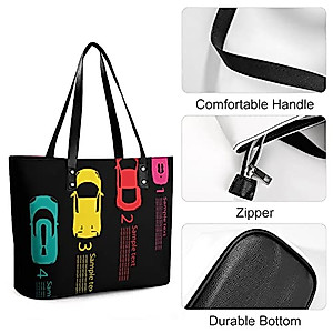 Womens Handbag Car Leather Tote Bag Top Handle Satchel Bags For Lady