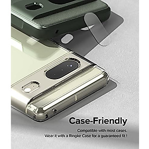 Ringke Camera Glass [3 Pack/Multi-Layer Protection] Compatible with Google Pixel 7 Camera Lens Protector, Tempered Glass Camera Cover