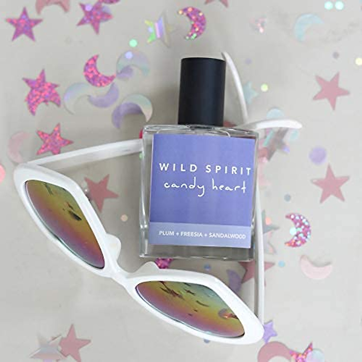 Wild Spirit Candy Heart Eau De Parfum Spray | Fruity Floral Cruelty-Free Perfume for Women, 1 fl oz/30mL