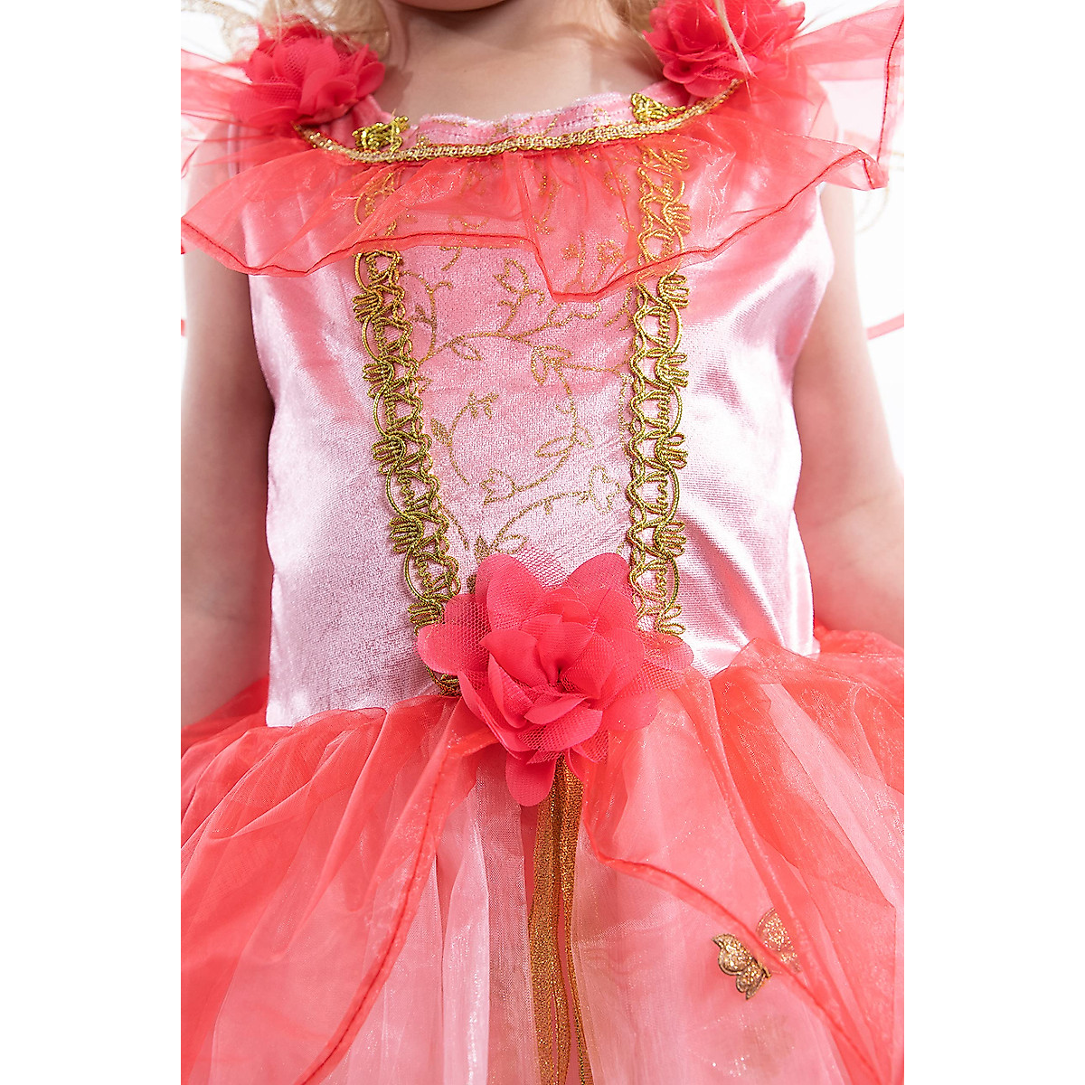 Little Adventures Butterfly Fairy Dress Up Costume (Medium (Age 3-5)) - Machine Washable Child Pretend Play and Party Dress (wings sold separately)