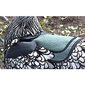 DOWN UNDER OUTDOORS 6 Pack of Heavy Duty PVC Shoulder Covers to Suit Our Standard Chicken Saddles, Aprons, for Hens and Poultry…