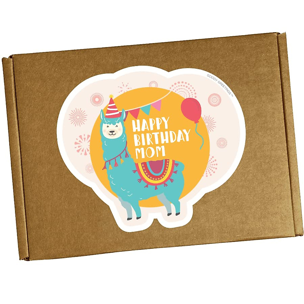 Hangry Kit Birthday Snack Box for Mom - (20 count) Happy Birthday Gift Basket Care Package - Contains Birthday Snacks, Cookies, Chips, Candy. Party Variety Gift Box. (Mom)