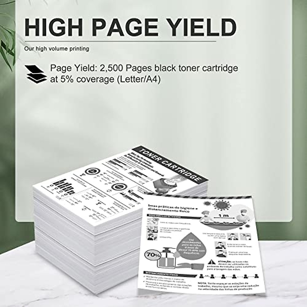 LVELIMIT Compatible 83A | CF283A High Yield Toner Cartridge Replacement for HP M201n M201dw M128fn M128fp M128fw M127fs M225dn M225dw M125a M125nw M126a M126nw M125r M125rnw Printer (4-Pack, Black)