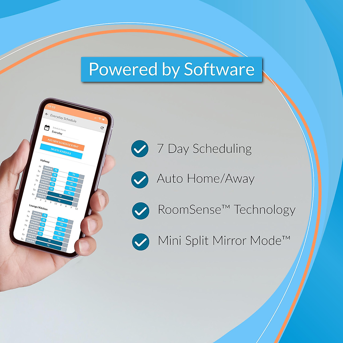 Flair Puck Wireless WiFi Smart Thermostat (White), for Flair Smart Vents or Mini Split Control. Compatible with Smart Thermostats and Voice Assistants.