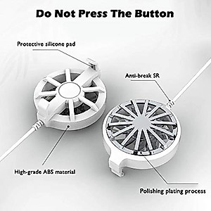 JYXDKD Portable Fan Cooling Mobile Phone Cooler RGB Light Adjustable Wind Speed Gamepad Radiator Holder