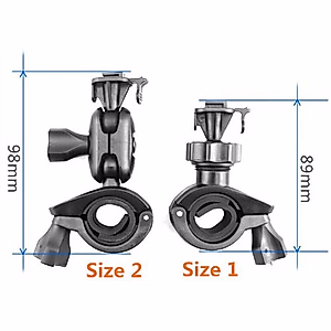 iSaddle CH214 Car Rearview Mirror Mount Holder Bicycle Handlebar Mount Holder for GPS in Dash Camera Car DVR Recorder DOD PAPOAGO HP Yi Blackbox