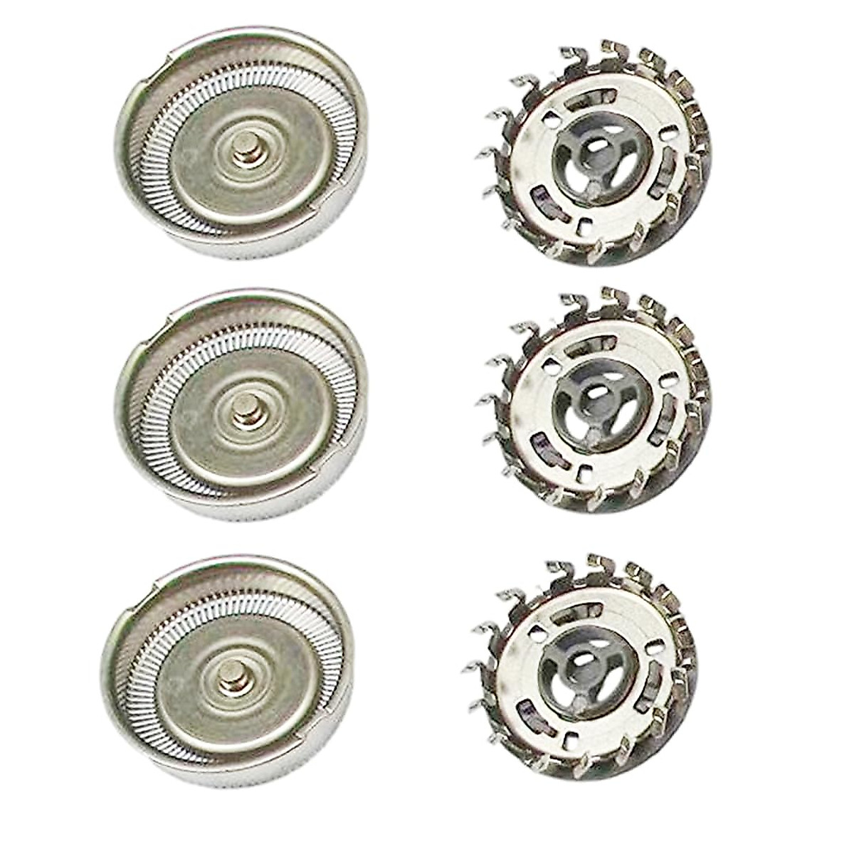 Bobblei Universal HQ4 3Pcs Razor Sharper Electronic Shaver blade heads replacement For philips norelco heads HQ56 HQ55 HQ4+ HQ3 Reflex Plus HQ6843 HQ300 HQ64 HQ916