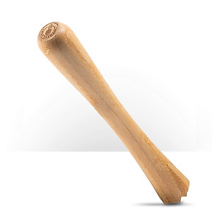 Piña Barware Professional Cocktail Muddler - 10" / 25cm Bamboo with Toothed Muddler (One Muddler)