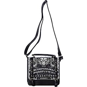 Lost Queen Ouija Board Small Gothic Adjustable Satchel Bag