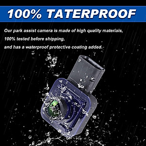 Dngbymx Rear View Backup Camera Compatible with Ford F250 F350 F450 F550 Super Duty 2017 2018 2019 2020 2021 2022 Replace# JC3T-19G490-AD 6 Pins