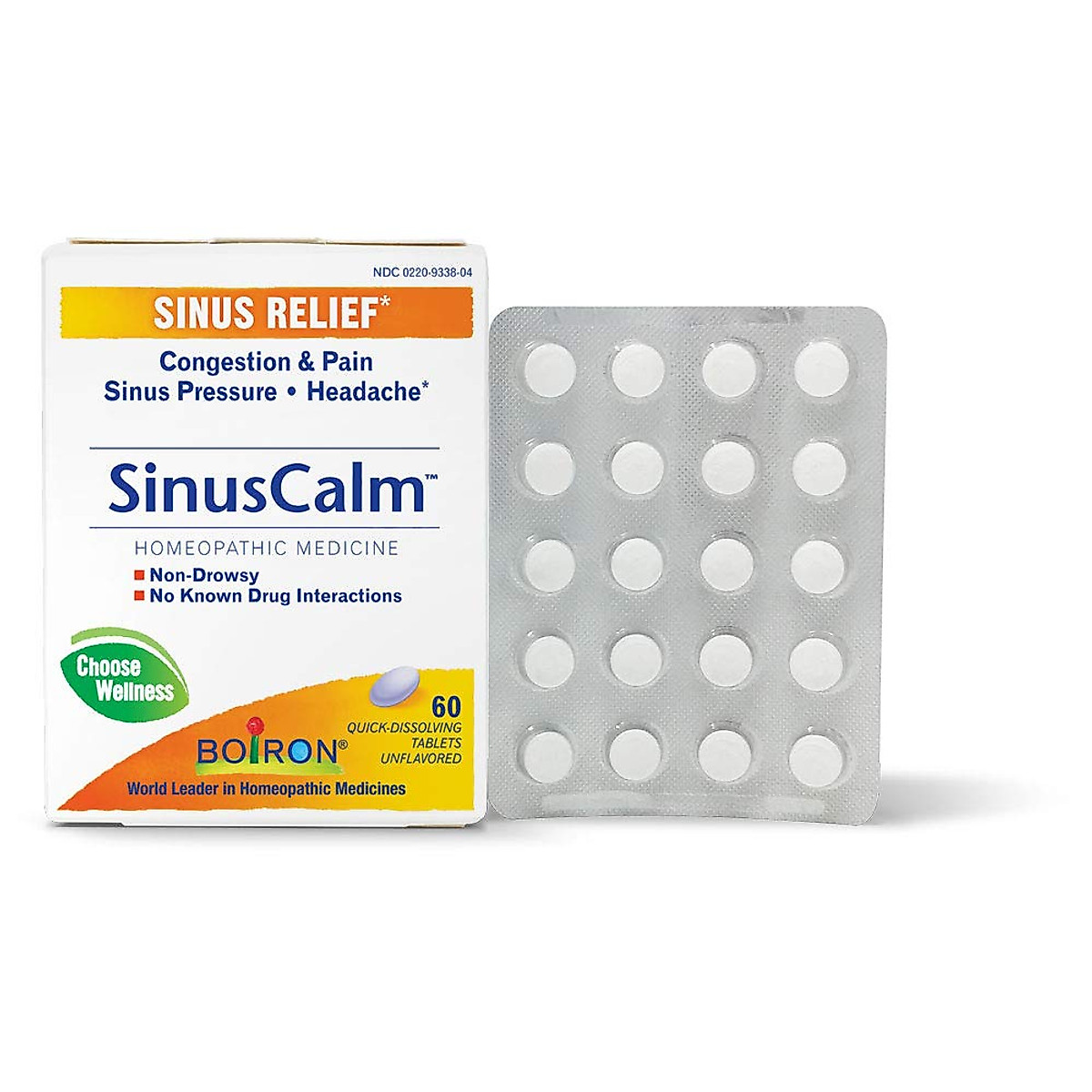 Boiron - Sinus Calm Sinus Relief - 1 Each - 60 TAB