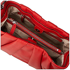 Calvin Klein Myla Novelty Large Hobo Shoulder Bag, Crimson