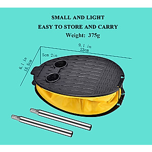 Fireplace Bellows Indoor. Large Capacity Fire Blower for Fireplace, Fire Pit, Stove, BBQ, Outdoor Camping.Foot Air Pump with Collapsible Blower Pipe