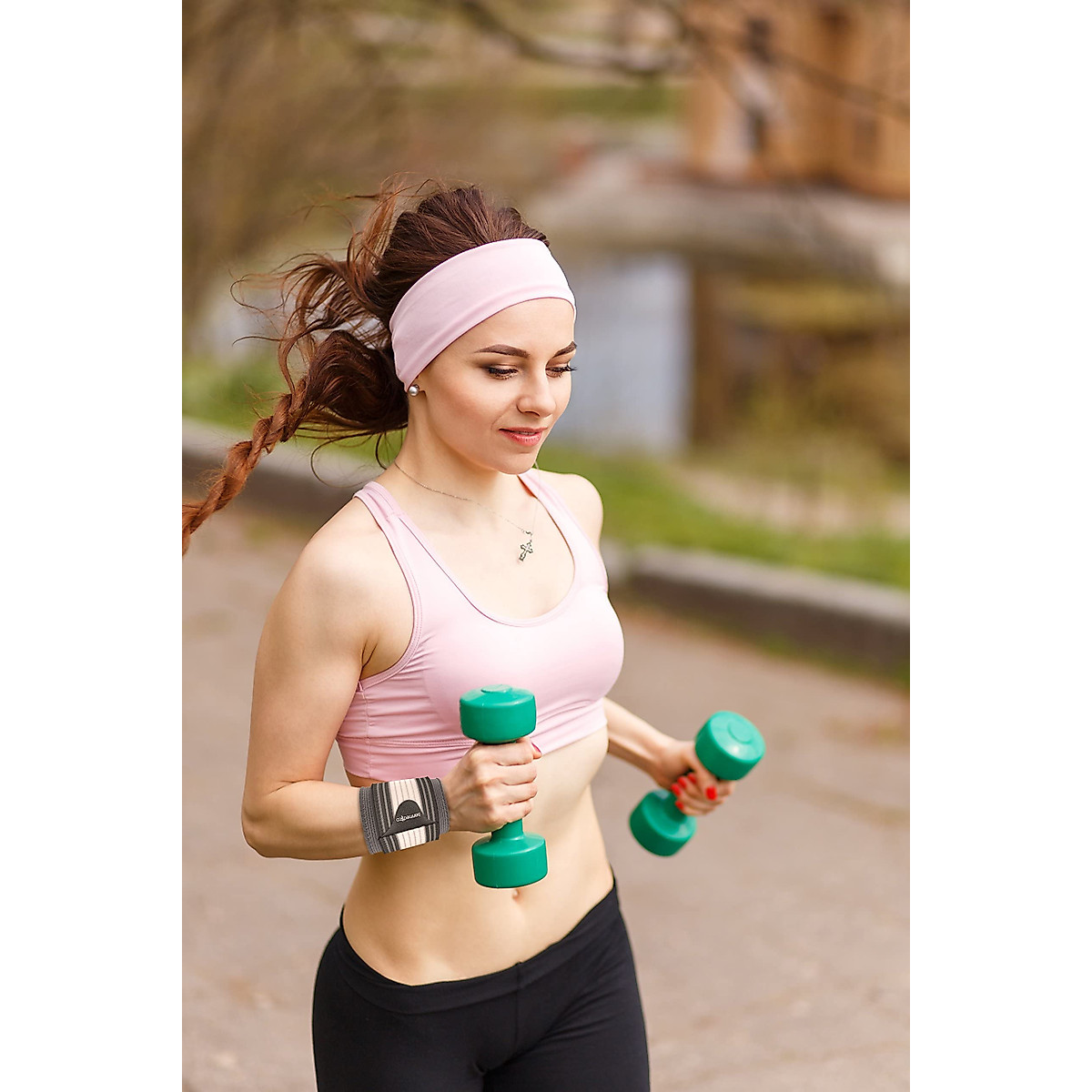 bonmedico Osto Elastic Wrist Wraps - Brace for Women and Men, Wrist Support for Sports and also for Sprained Wrists