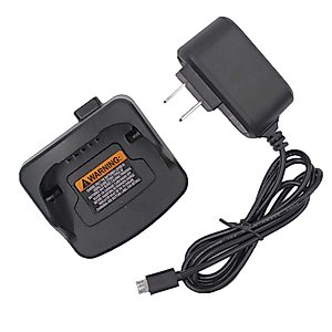 Aimtobest PMLN6394 PMLN6394A Charger Compatible for Motorola Radio RMU2040 RMU2080D RMU2080 RMV2080 RMM2050 XT420 XT460 PMNN443A PMNN4434