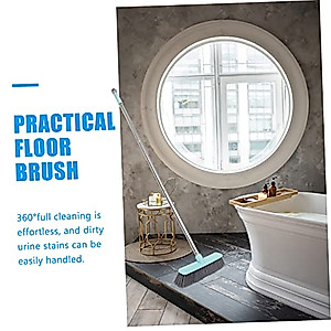 IWOWHERO 1pc Cleaning Floor Brush Bathtub Cleaning Brush Spray Mop Flat Mop Self Cleaning Mop Carpet Cleaning Brush Floor Brooms Cleaning Brush Nylon Green