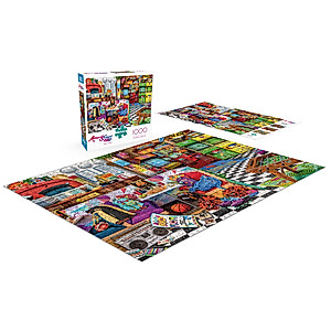 Buffalo Games - Aimee Stewart - Pixels and Pizza - 1000 Piece Jigsaw Puzzle