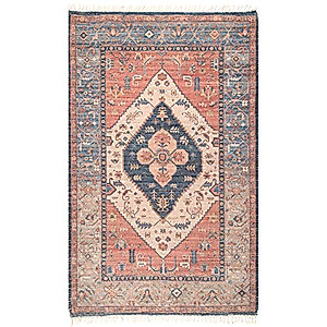 nuLOOM Diandra Flatweave Jute Area Rug, 4' x 6', Multi