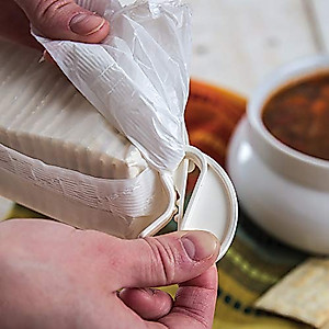 Rada Cutlery Quick Grip Chip Snack Bag Clips – Heavy Duty Food Sealer, Made in USA, 3 Pack, White