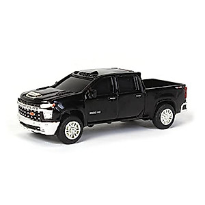 Truck 1/64 2020 Chevy Silverado LTZ, Black, Collect N Play by ERTL 47167-1