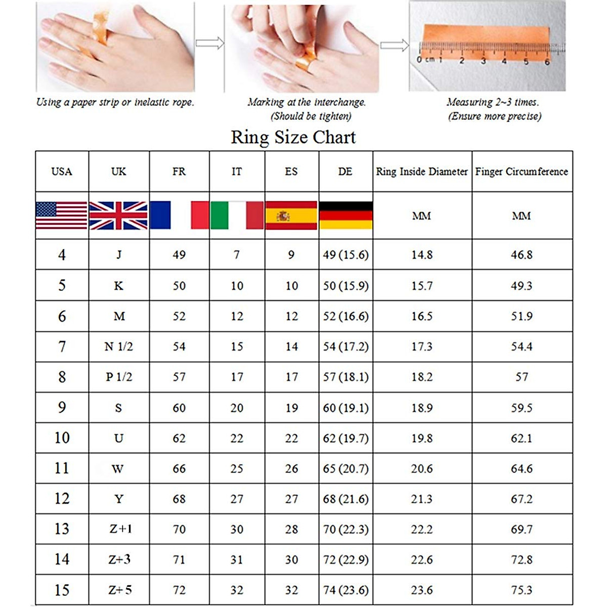 HIJONES Men's Women's Stainless Steel 6mm Tiny Stacking Rainbow Spinner Fidget Ring Couple Wedding Jewelry Silver Size 12