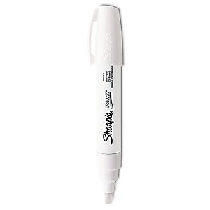 Sharpie 35568 Paint Marker Wide Point White