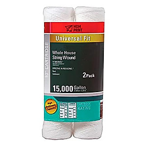 15 Micron, 2 O.D., 10 in H, Filter Cartridge