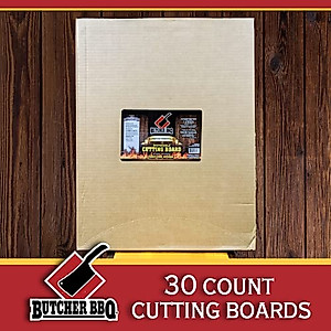 Disposable Cutting Boards | 30 Count Box | Home Or Commercial Cutting Board Use | Home Safe For Electric Knife Or Chef Knife | This Extra Large Cutting Board Is Great To Use As A Brisket Cutting Board
