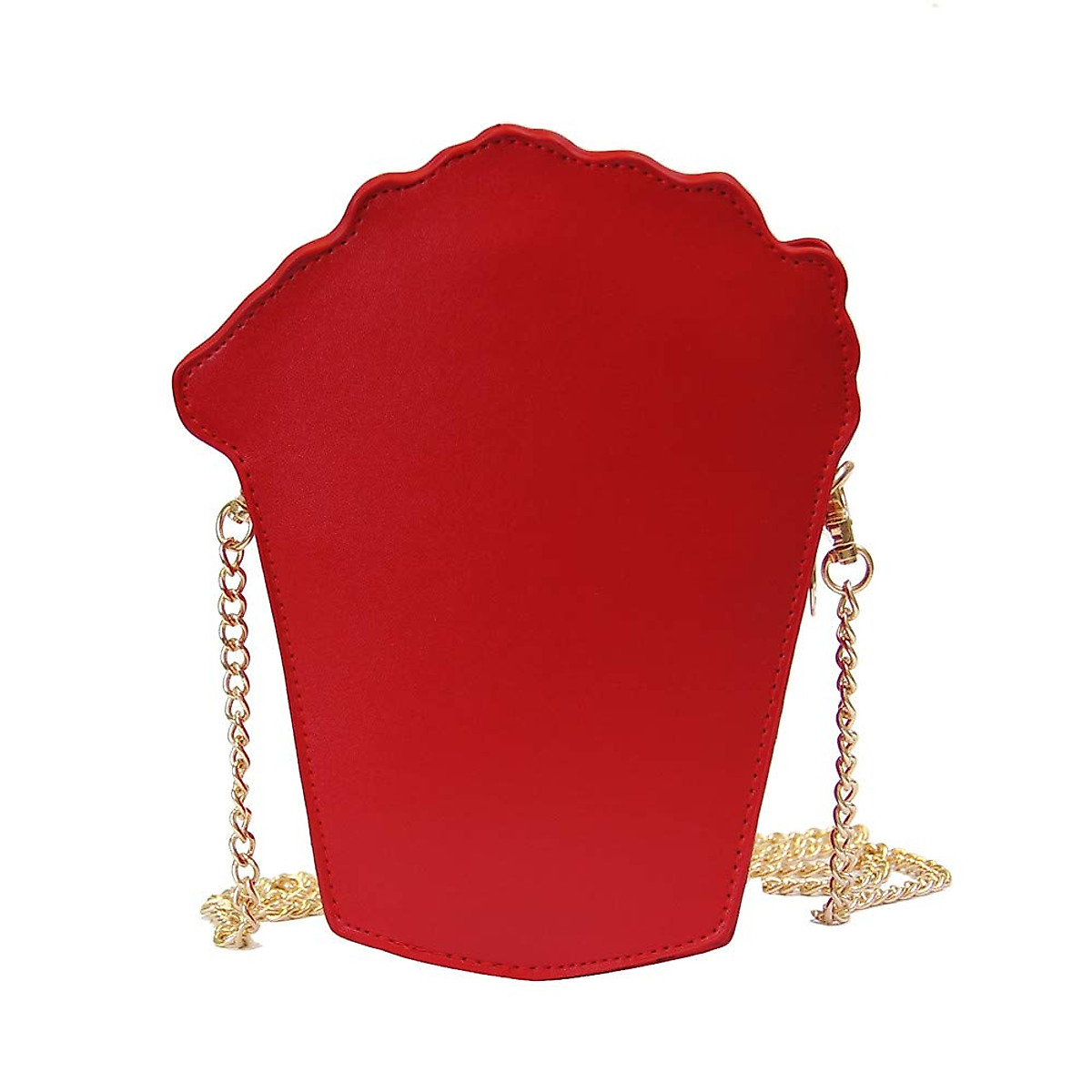 LUI SUI Girls Cupcake Crossbody Handbag Popcorn Hamburger Purse Small Purse Women Cellphone Shoulder Bag (Popcorn)