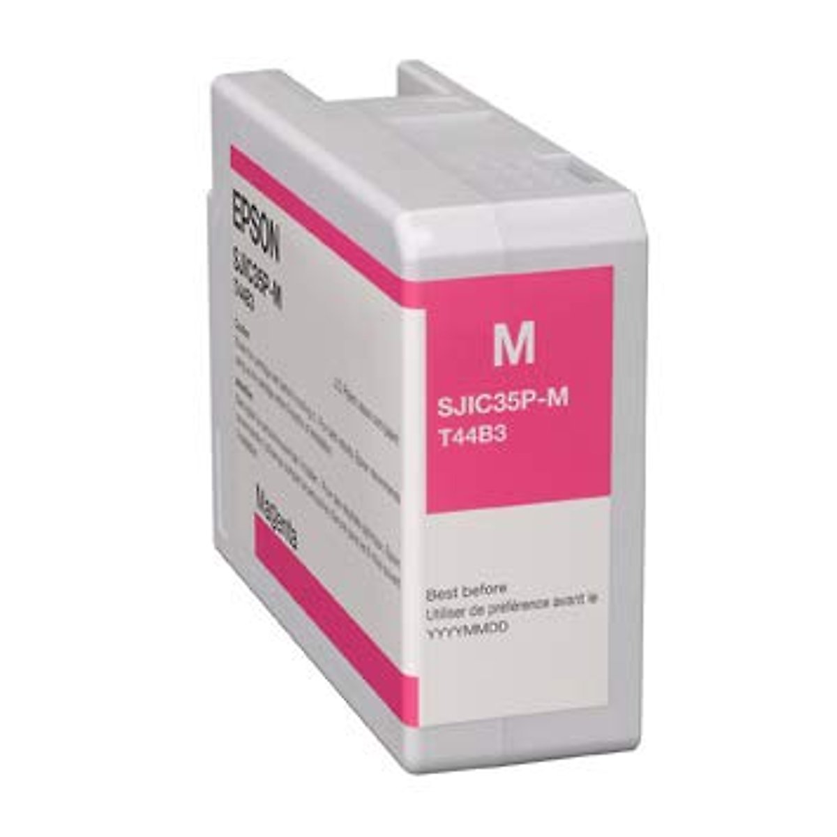 DT-Techno Genuine TM-C6000 and TM-C6500, CONSUMABLES, SJIC35P (M), Magenta Ink Cartridge for COLORWORKS TM-C6000 and TM-C6500 C13T44B320