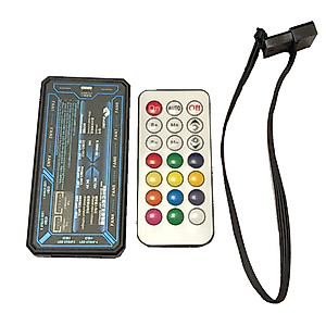 GPU Copper Waterblock G1/4 Threads Full Cover Water Cooling Water Block PC Liquid Cooling GPU Watercooling Block for Graphic Card ZOTAC Gaming GeForce GTX 1660 Twin Fan 5V RGB RBW LED