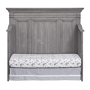 Oxford Baby Westport 4-in-1 Convertible Crib, Dusk Gray, GreenGuard Gold Certified