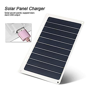 10W Portable Outdoor Panel Charging Board with Standard USB Output for Phone Charging