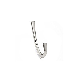 Richelieu Hardware BP849120195 Contemporary Metal Hook, Brushed Nickel